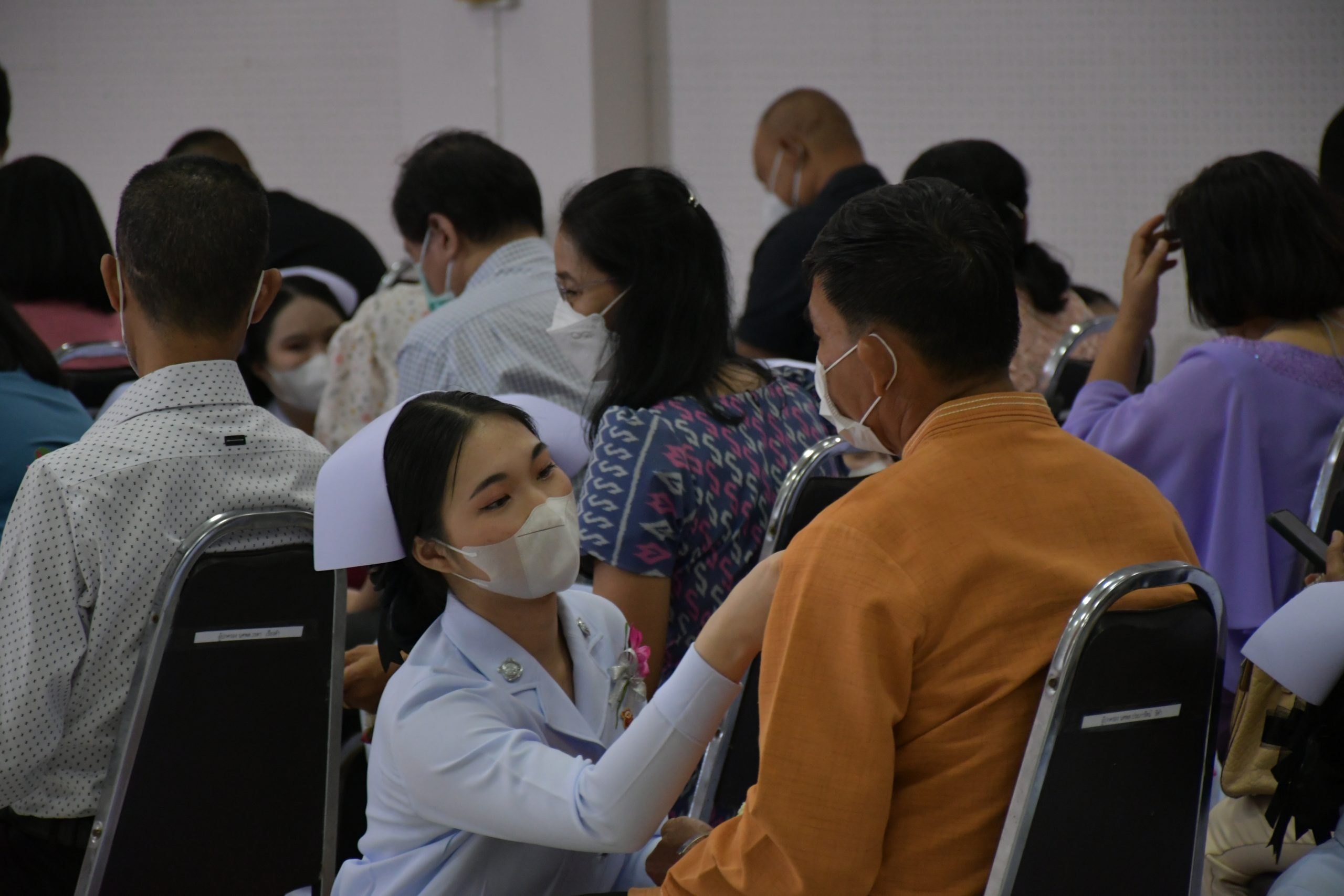 พิธีมอบหมวกนักศึกษาพยาบาลตำรวจชั้นปีที่ ๒ ประจำปีการศึกษา ๒๕๖๕